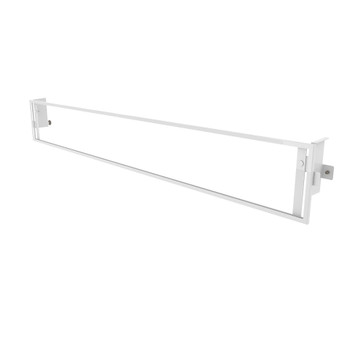 48" Metal Sign Holder for Outrigger Displays | Aspect Line | White