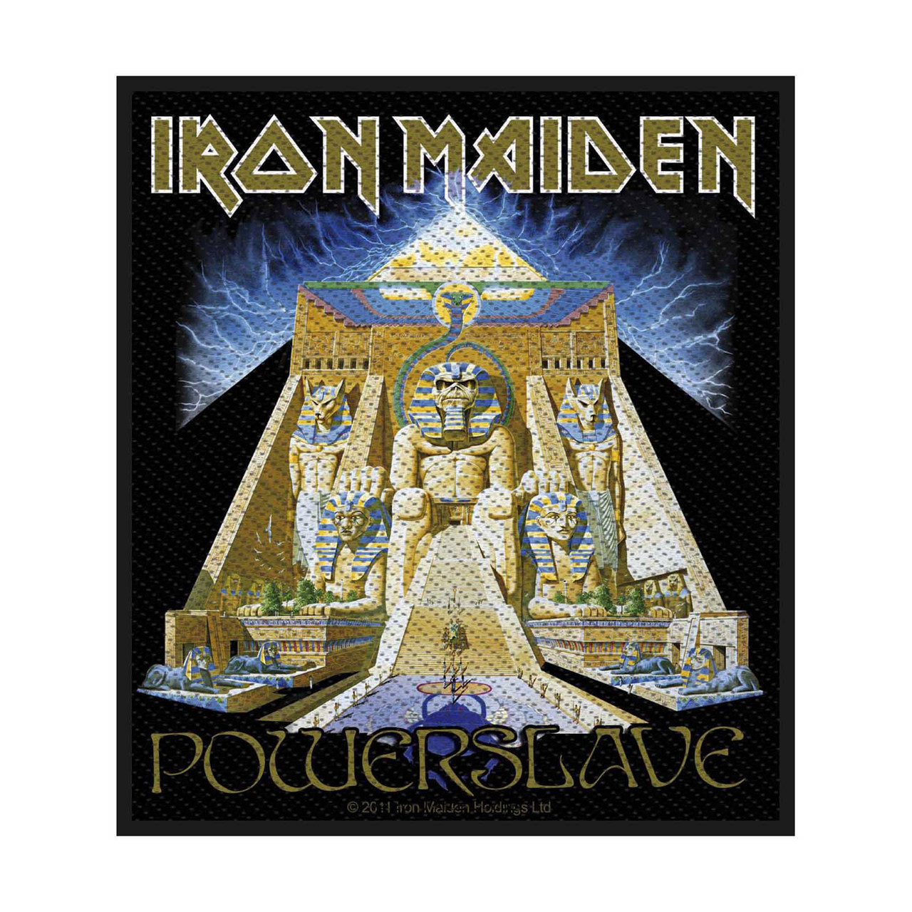 IRON MAIDEN - Powerslave Pyramid PATCH - Clarity Records