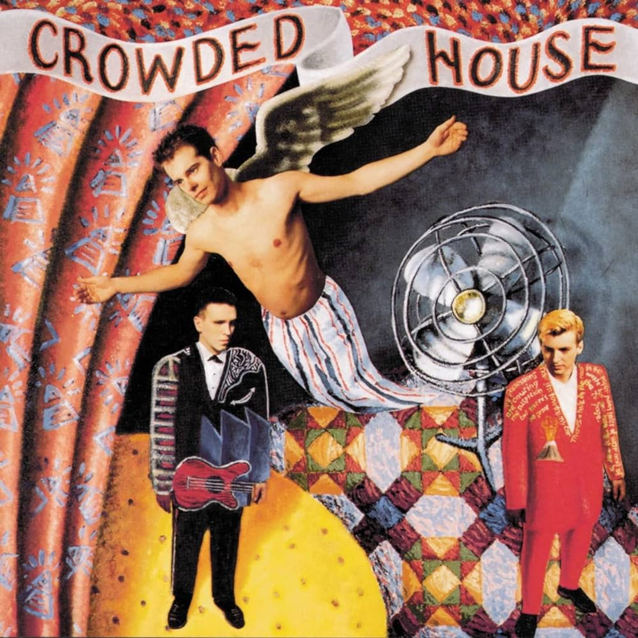 CROWDED HOUSE - Crowded House LP - Clarity Records CROWDED HOUSE - Crowded House LP - Clarity Records