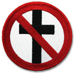 BAD RELIGION - Cross PATCH - Clarity Records