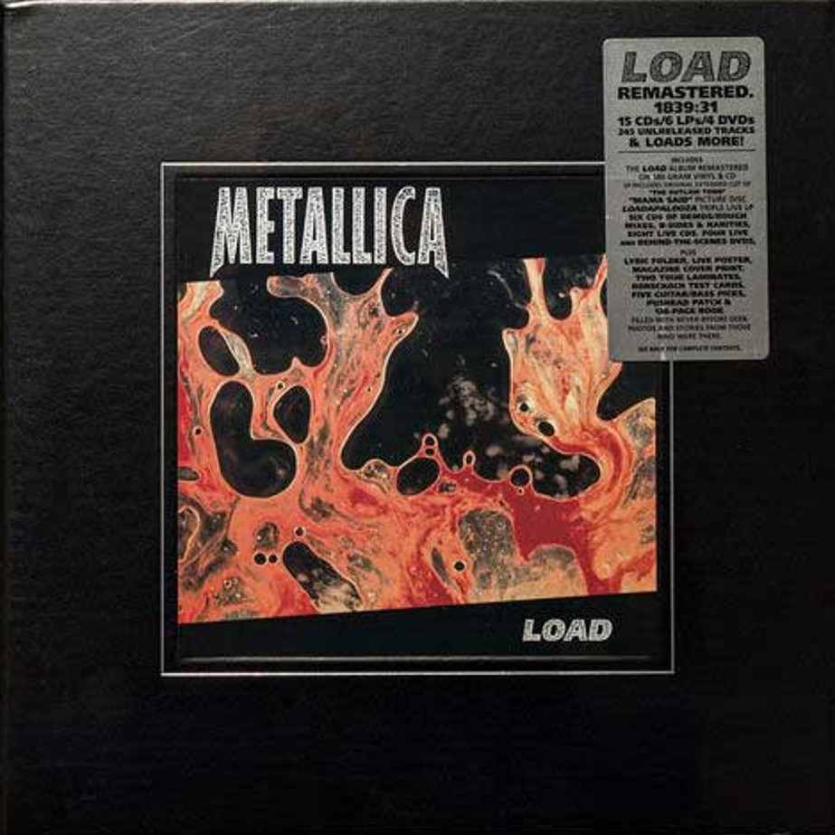 METALLICA - Load: Remastered 30th Anniversary 25 Piece Deluxe BOX SET ...