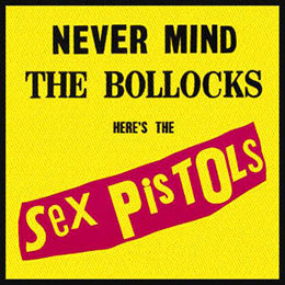 Sex Pistols Nevermind Yellow Patch Clarity Records