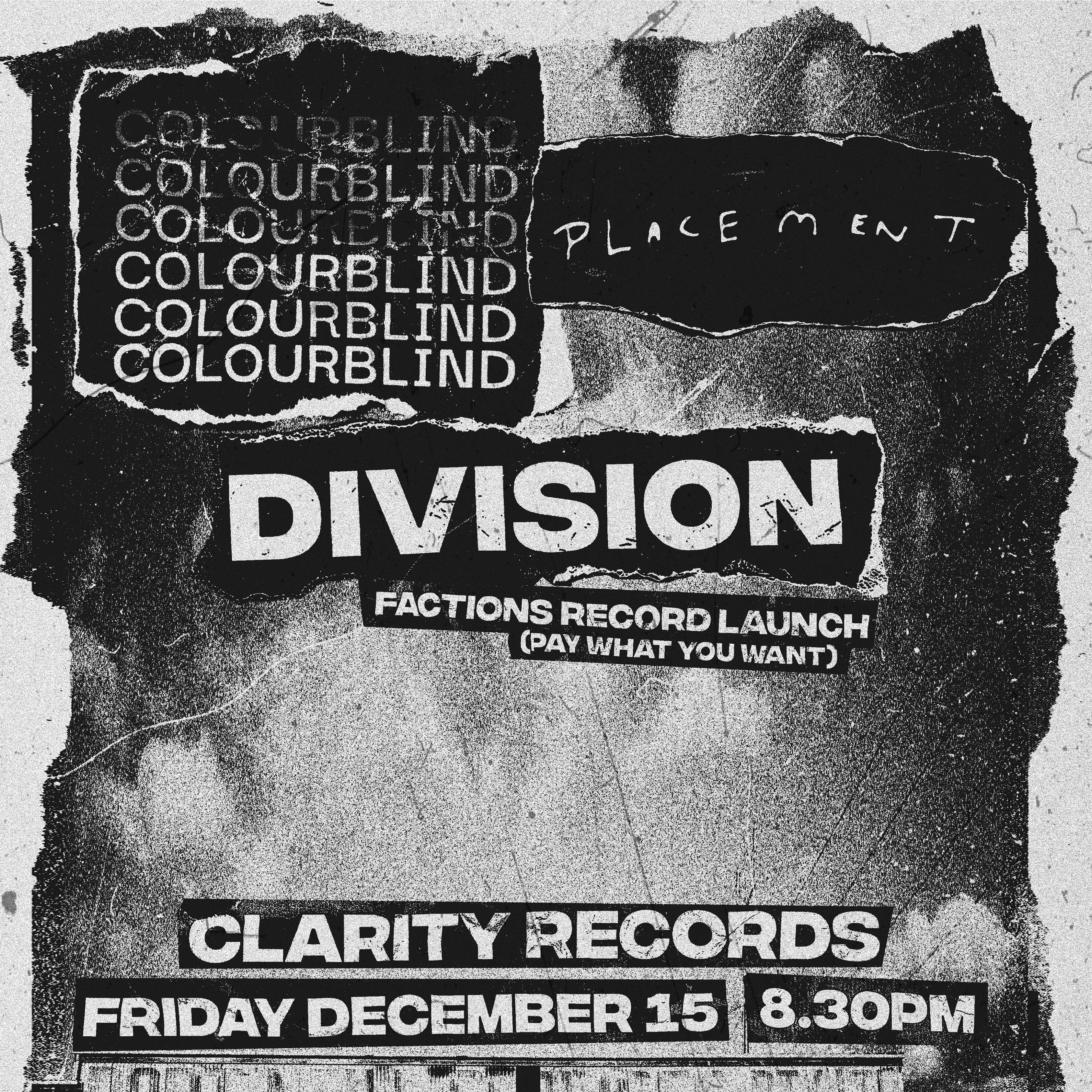 In-Store - December 15 - Clarity Records