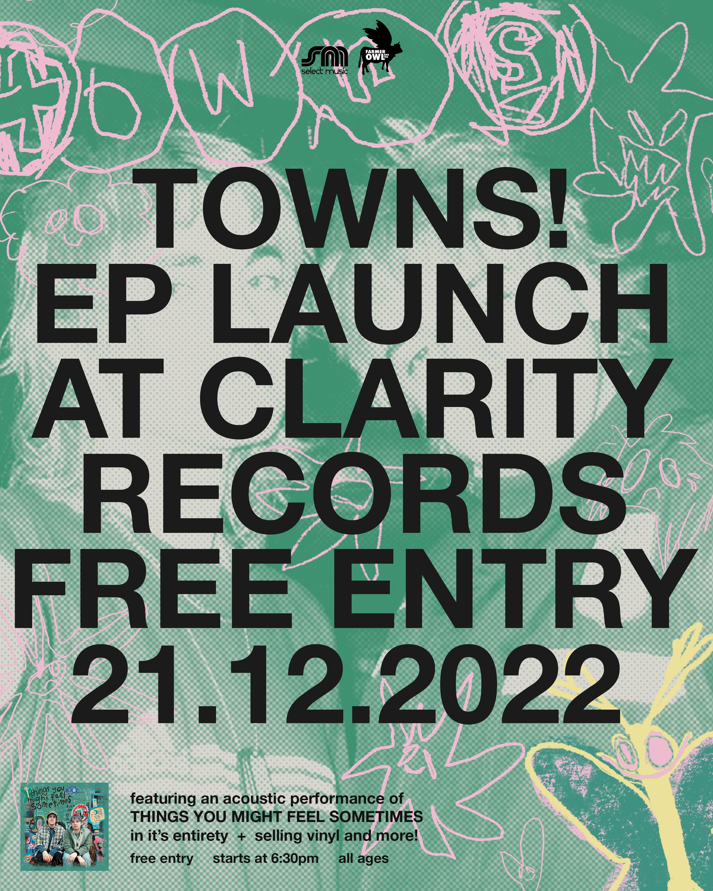 Towns At Clarity Records, December 21st - Clarity Records
