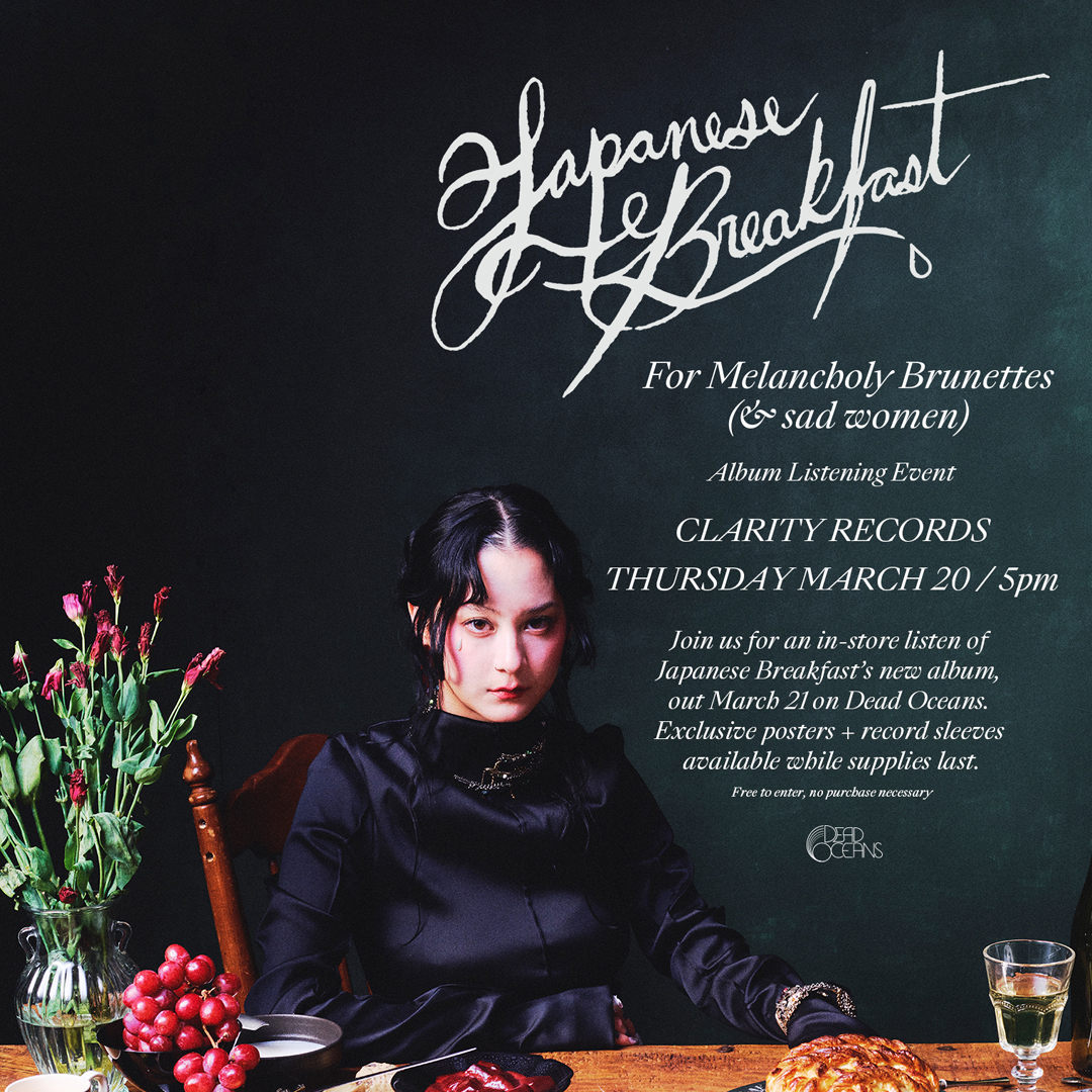 Japanese Breakfast Listening Party - Clarity Records
