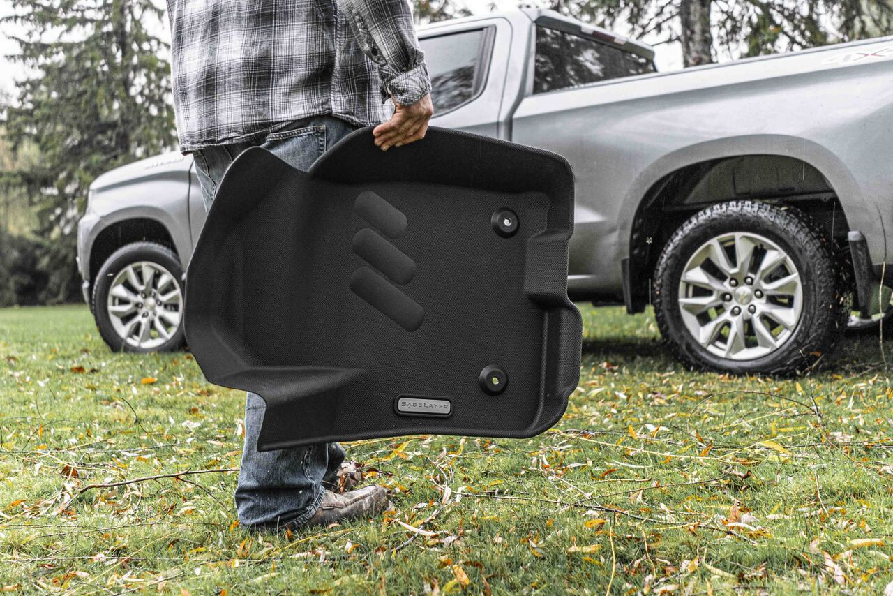 Chevrolet Silverado 1500 Floor Liners 2019+ Crew Cab - Front Row
