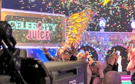 Confetti Cannons for Celeb Juice Live - confettisupermarket.com