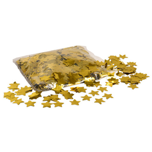 Gold Star Metallic Confetti | Buy Online | ConfettiSupermarket