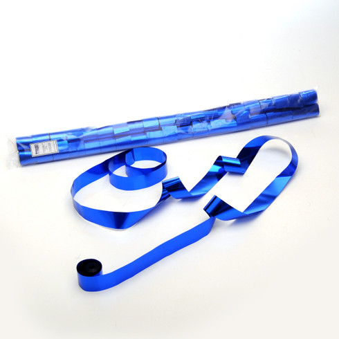 Blue Metallic Streamers | Buy Online | ConfettiSupermarket