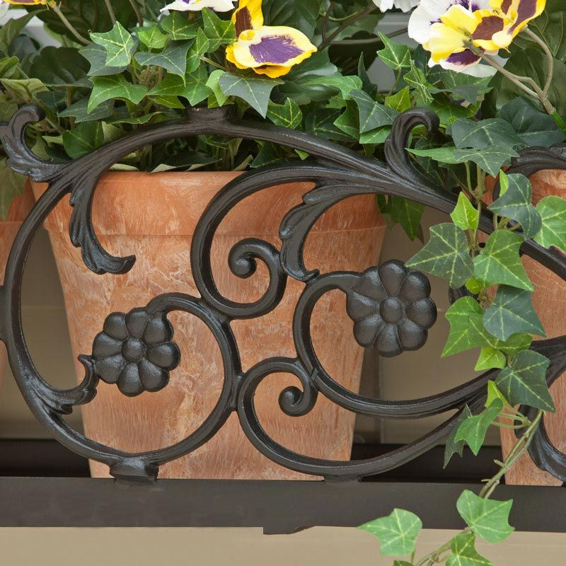 French Quarter Cast Aluminum Window Box