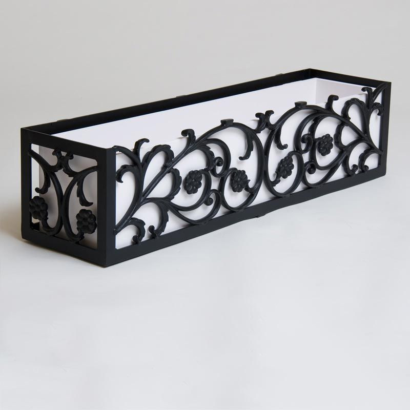 French Quarter Cast Aluminum Window Box