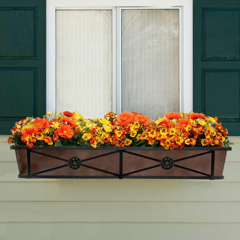 Medallion Window Box