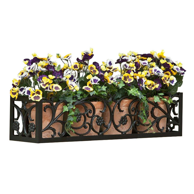 French Quarter Cast Aluminum Window Box