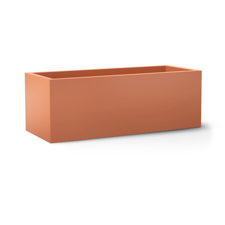 Modern Fiberglass Rectangle Planters