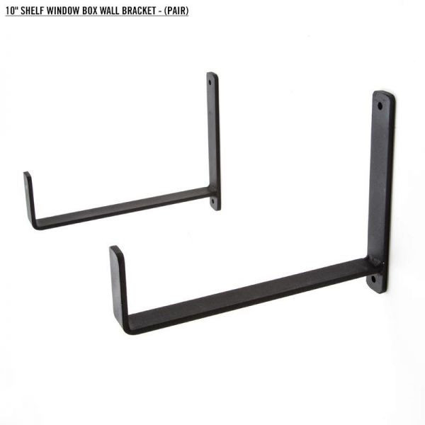 Shelf Window Box Wall Bracket Pair