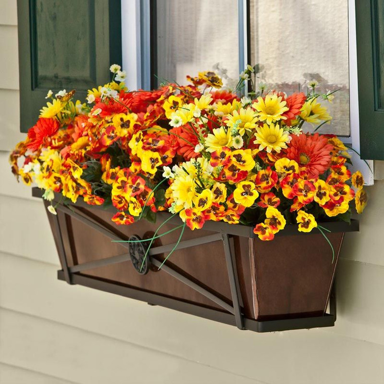 Medallion Window Box