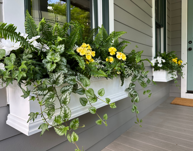 Installing Window Boxes on Vinyl Siding - Windowbox.com