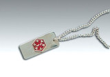 Medical Identification Jewelry-Necklace- Heart - SMITH DISTRIBUTORS
