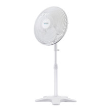 Brentwood Kool Zone F-16SPW 3-Speed 16” Oscillating Stand Fan, White ...