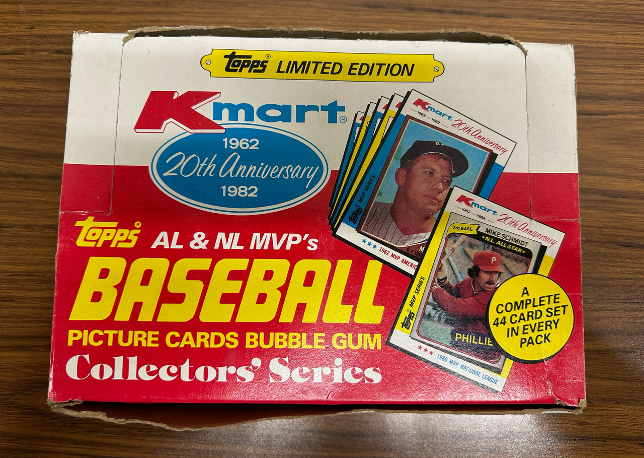 1982 Topps Baseball Cards Kmart 20th Anniversary Box Set - 24 Sets 