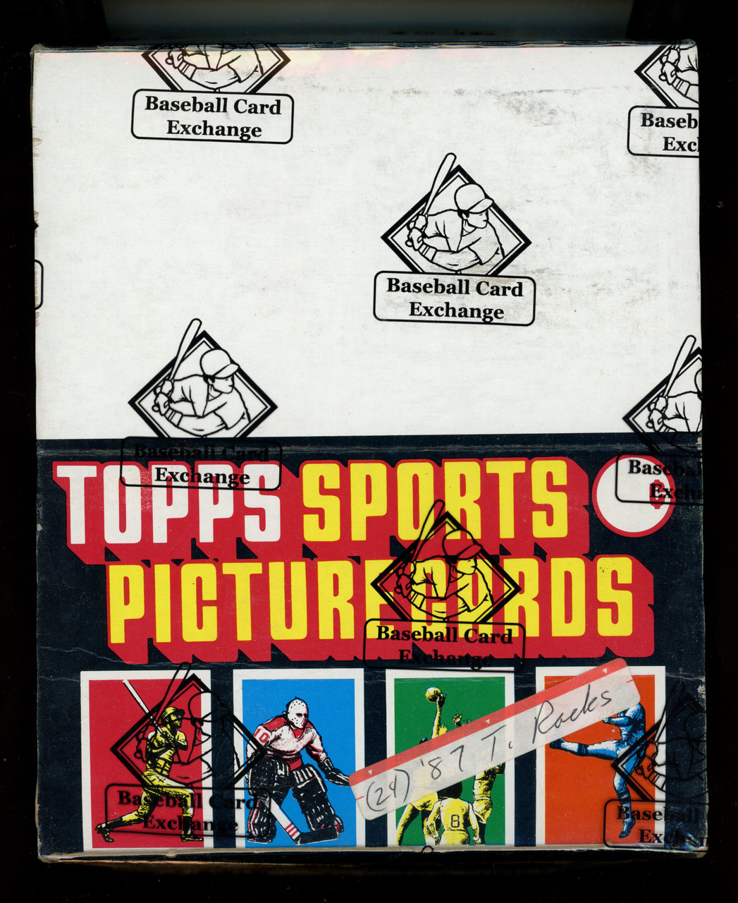 1987 Topps Baseball Rack Box Bbce Wrapped And Sealed - Legends Fan Shop