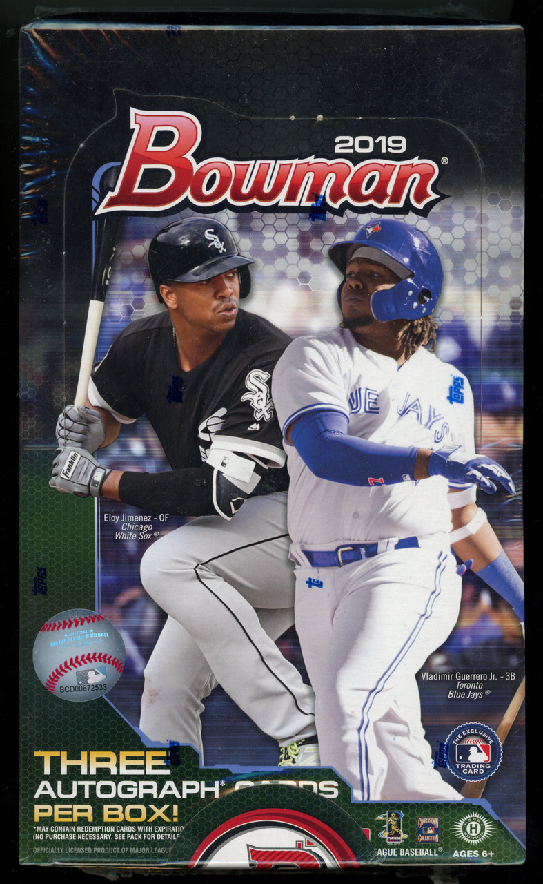 2019 Bowman Baseball Jumbo Hobby Box - Legends Fan Shop