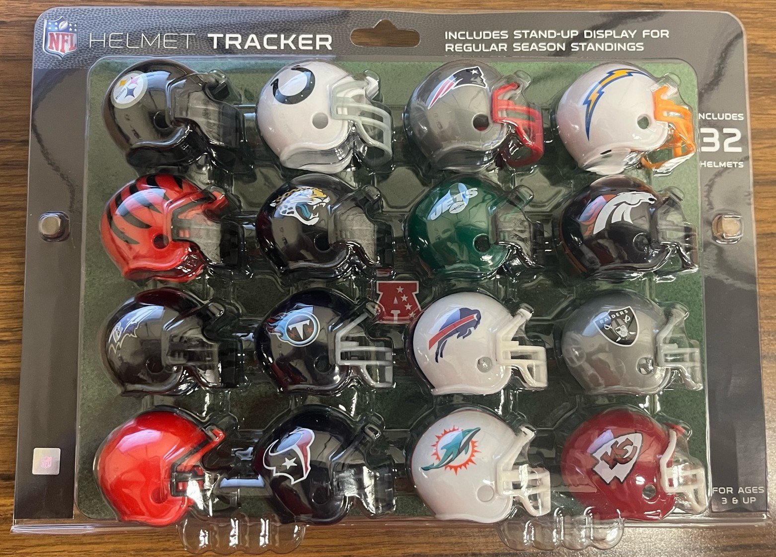 2023 Riddell NFL Helmet Tracker Set Sealed 32 Teams - Legends Fan Shop