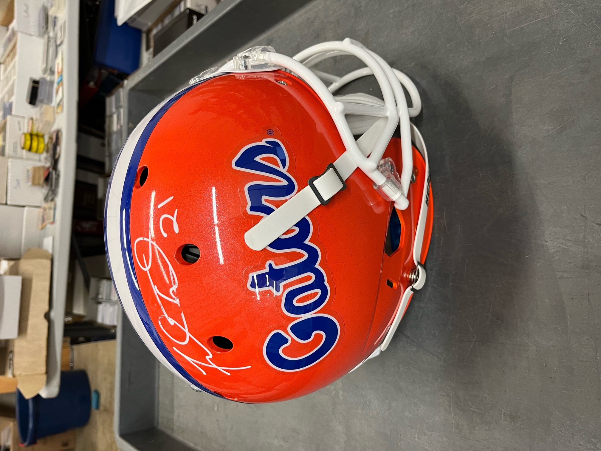 Fred Taylor Signed Autographed Florida Gators Full Size Replica Helmet ...