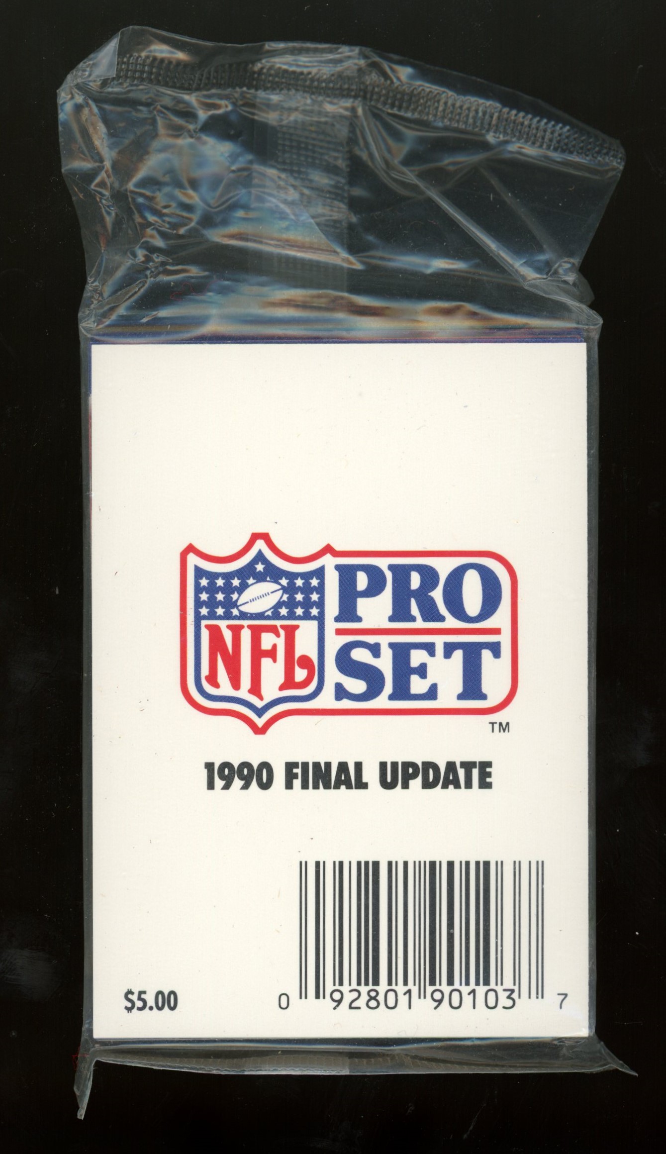 1990 NFL Pro Set Football Final Update Set Sealed - Legends Fan Shop