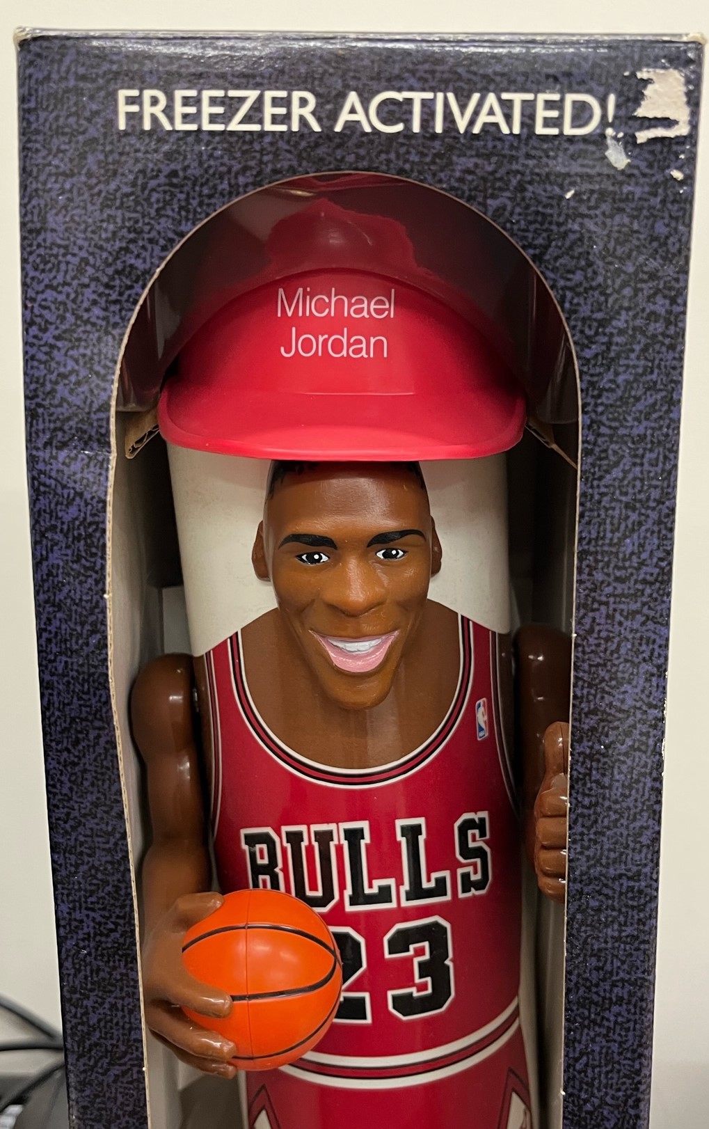 1989 Michael Jordan Double Size Puppet Kooler New In Box - Legends Fan Shop