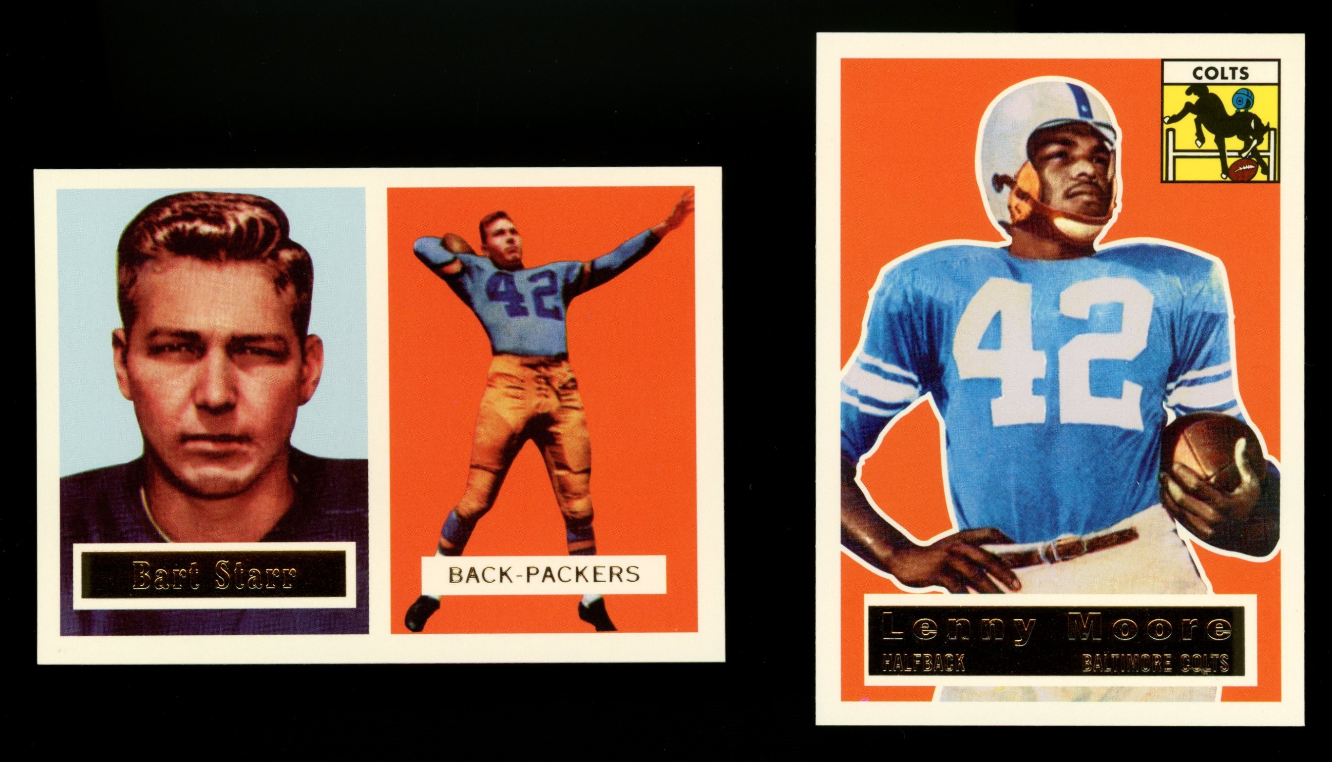 1994 Topps Archives 1956 & 1957 Football Gold Complete Sets 274 Cards ...