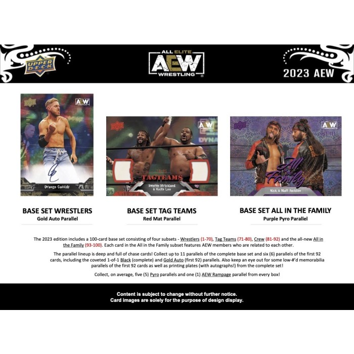 2023 Upper Deck All Elite Wrestling (AEW) Hobby Box - Legends Fan Shop