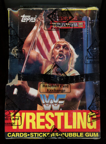 1987 Topps Wrestling WWF BBCE Sealed Wrapped Box - Legends Fan Shop