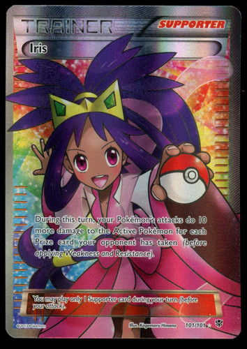 Pokemon Iris Plasma Blast Full Art #101/101 - Legends Fan Shop