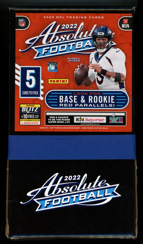2022 Panini Absolute Football Gravity Feed Box (48 Packs) - Legends Fan ...
