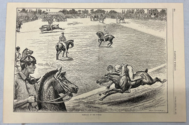 June 9 1883 Harper's Weekly Woodcut Baseball of the Future - Legends ...