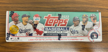 2022 Topps Baseball Complete Factory Set Teal - Legends Fan Shop