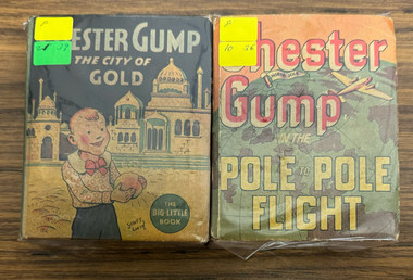 Big Little Book Chester Gump Pole to Pole Flight/City of Gold Lot ...