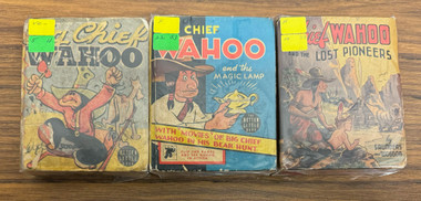 Big Chief Wahoo Better Little Books Lot of 3 Saunders - Legends Fan Shop