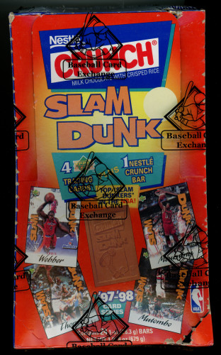 1997-98 UD Nestle Crunch Slam Dunk Basketball Box BBCE Wrapped and ...