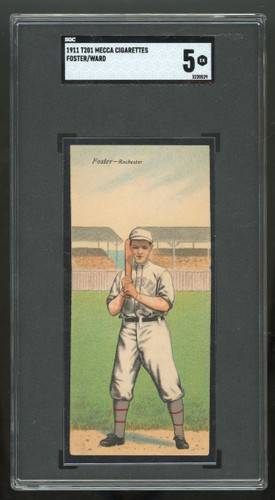 1911 T201 Mecca Double Folders Eddie Foster Joseph Ward SGC 5 - Legends ...