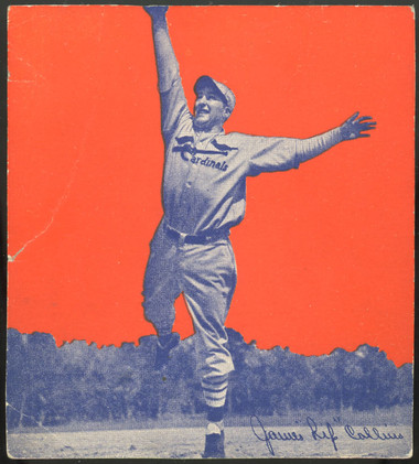 1935 Wheaties Series 1 Rip Collins Hand Cut Panel Low Grade - Legends ...