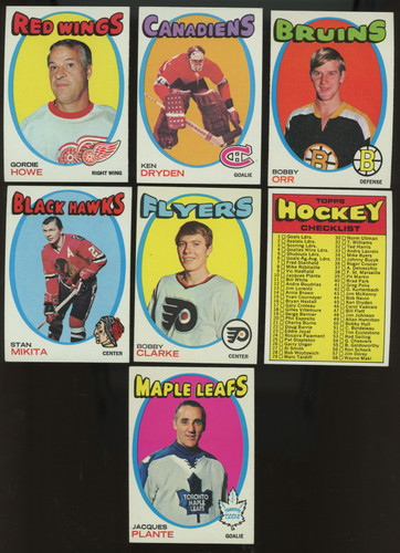 1971-72 Topps Hockey Complete Set (132) EX/MT-NM + Wrappers & Booklets ...