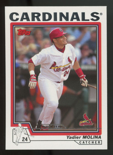 2004 Topps Baseball Complete Set (733) Molina RC - Legends Fan Shop