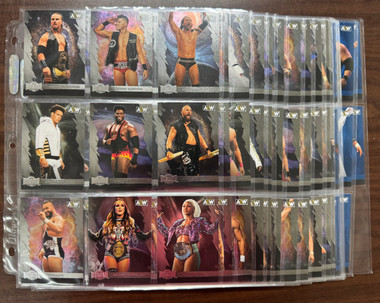 2022 SkyBox AEW Metal Universe Complete Card Set With SP High Numbers ...