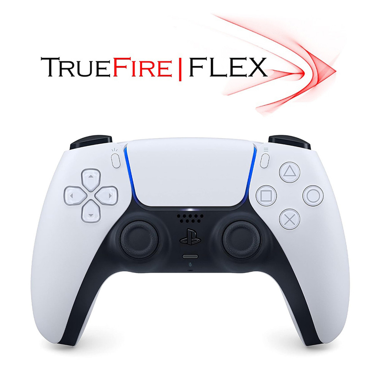 Ps5 Truefire Rapid Fire Modded Controller White