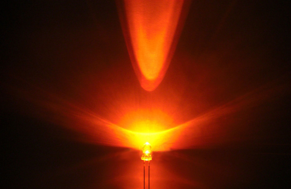 5mm LED Orange/Amber 5000MCD