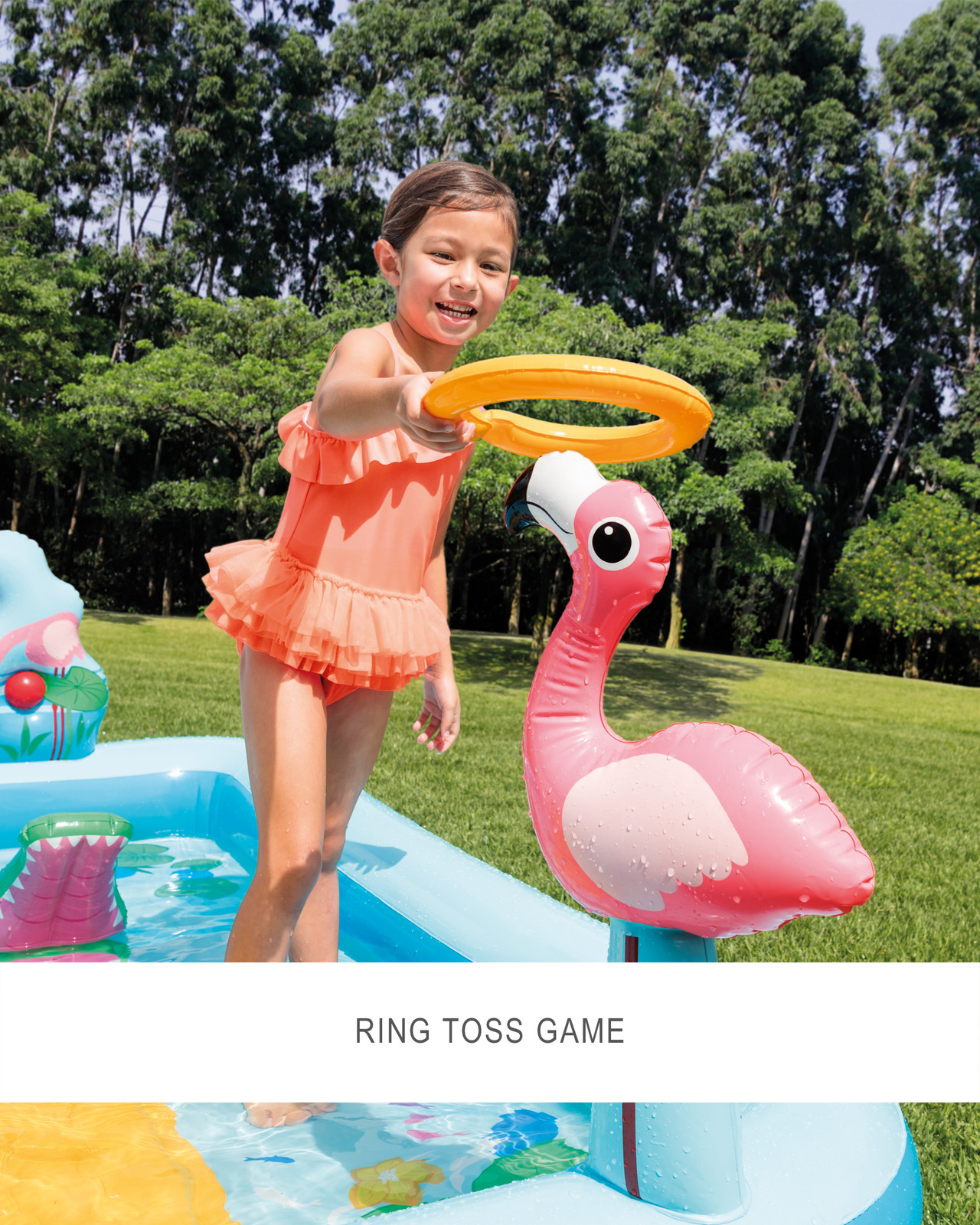 INTEX Jungle Adventure Inflatable Play Center with Slide