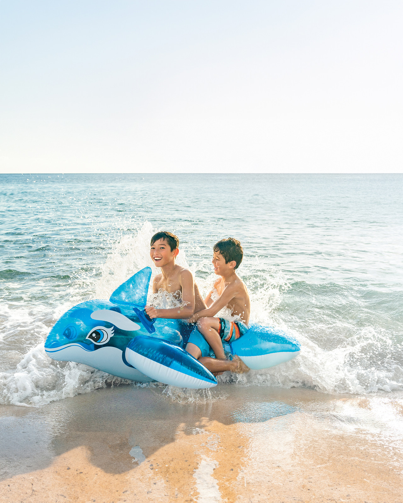 INTEX Blue Whale Ride-On Inflatable Pool Float
