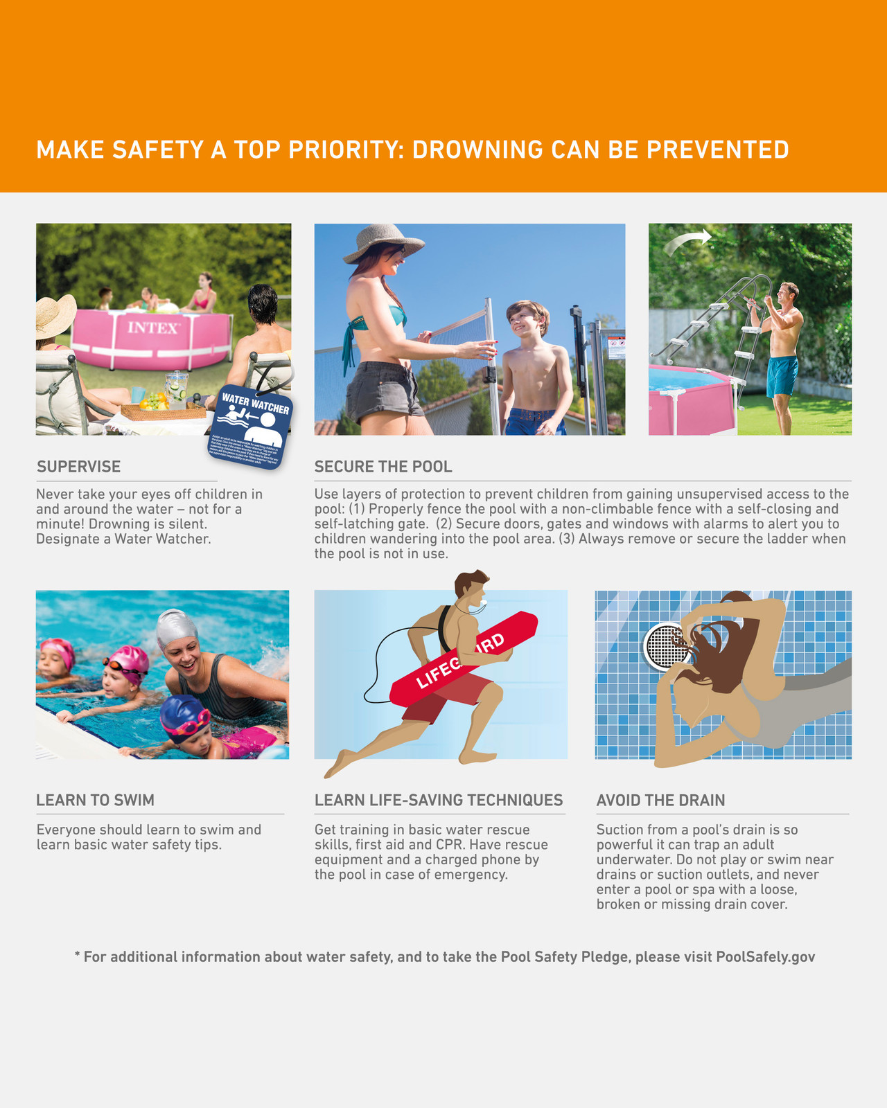INTEX Pink Metal Frame Above Ground Pool - 8' x 30"